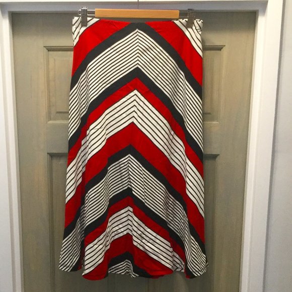 Chaps | Skirts | Spring Sale 33 Chaps Tri Color Jersey Maxi Skirt ...